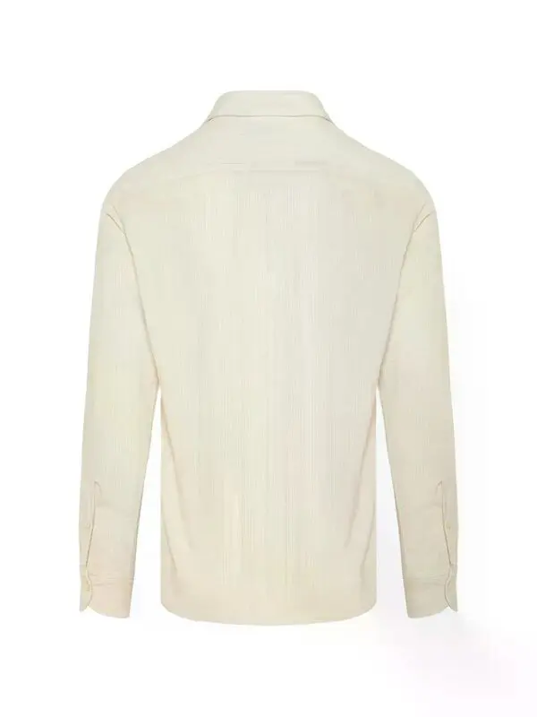 SONRISA Corduroy-texture Long-sleeve Shirt