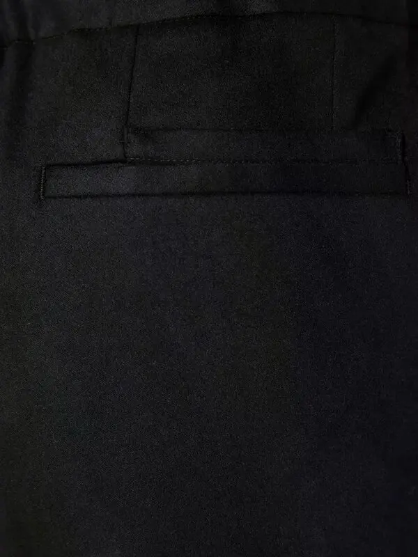 MANDELLI Drawstring-waist Pleated Trousers
