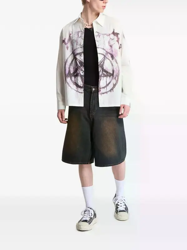 WASTED Casper Faded Shorts