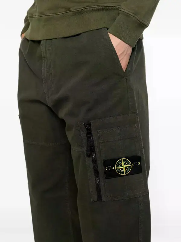 Stone Island Logo-patch Cargo Pants