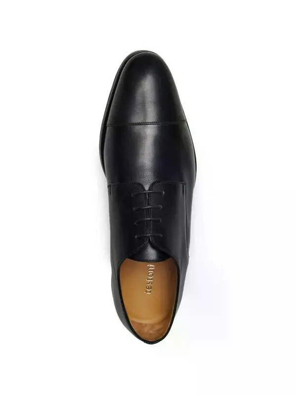 AMEDEO TESTONI Cap Toe Lace-up Derby Shoes