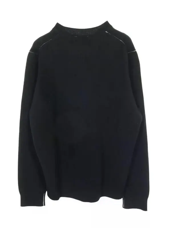 Burberry 2020s Crew-neck Cashmere Sweater - Black