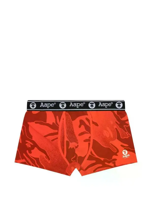 AAPE BY *A BATHING APE Moonface Camo-patterned Boxers