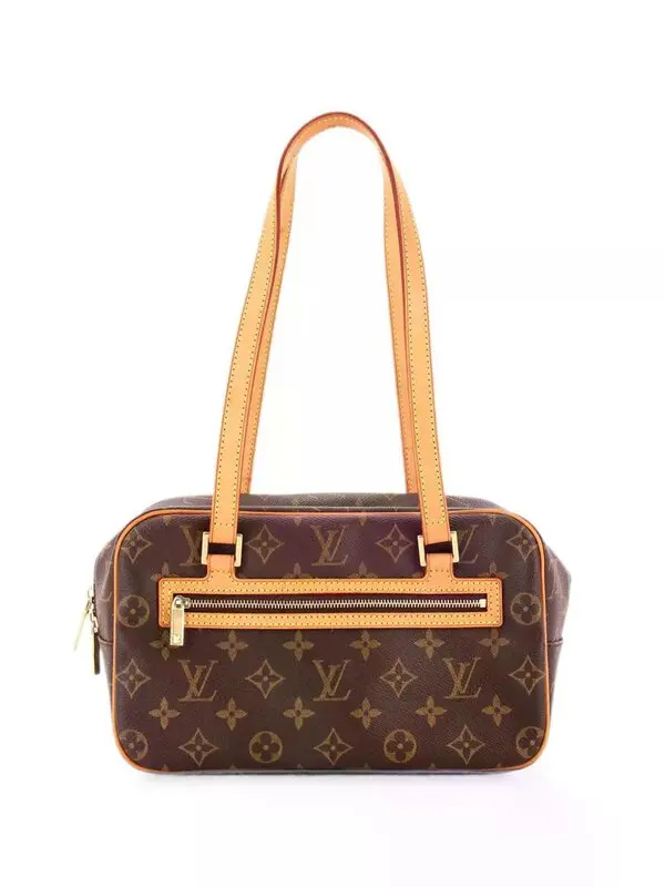 LOUIS VUITTON Cite Handbag Monogram Canvas Mm Shoulder Bag - Brown