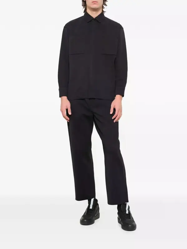 CFCL Concealed-placket Long-sleeve Shirt