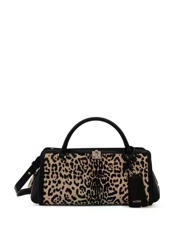 Guess Audrey Logo-plaque Tote Bag - Brown