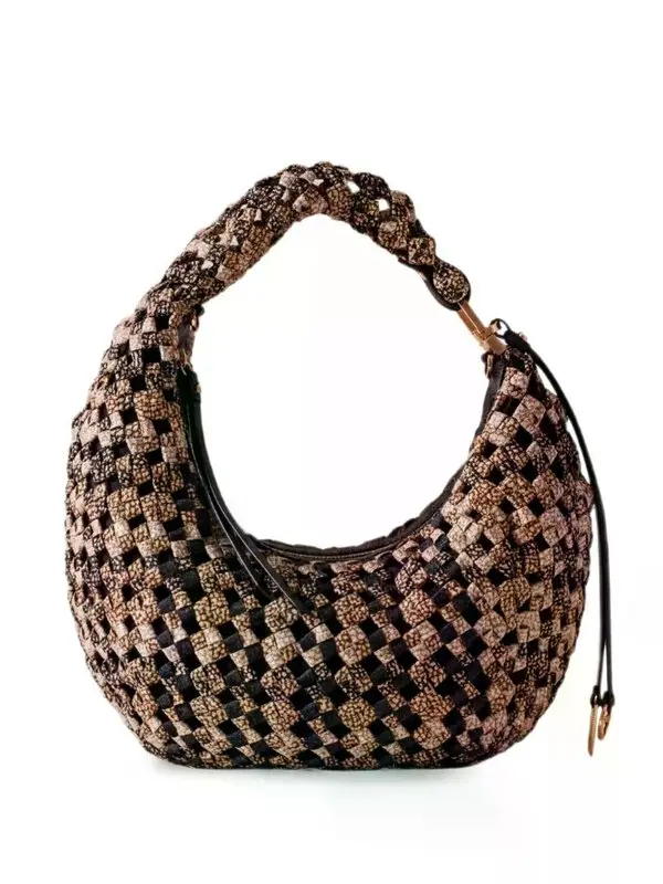 Borbonese Woven Design Tote Bag