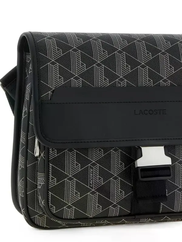 Lacoste The Blend Monogram-pattern Messenger Bag