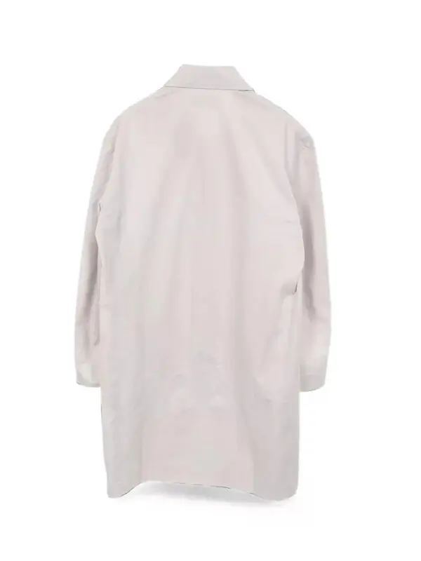 Balenciaga 2000s Collared Coat - Neutrals