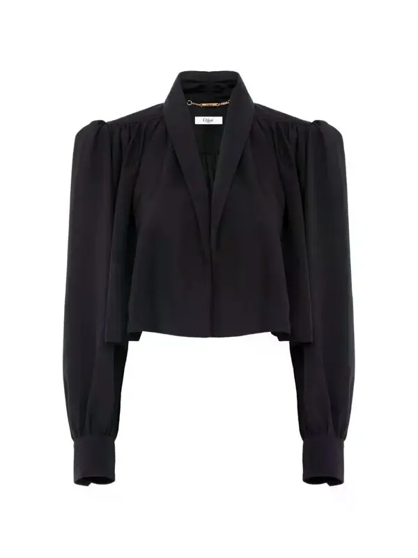 Chloé Draped Gathered Jacket