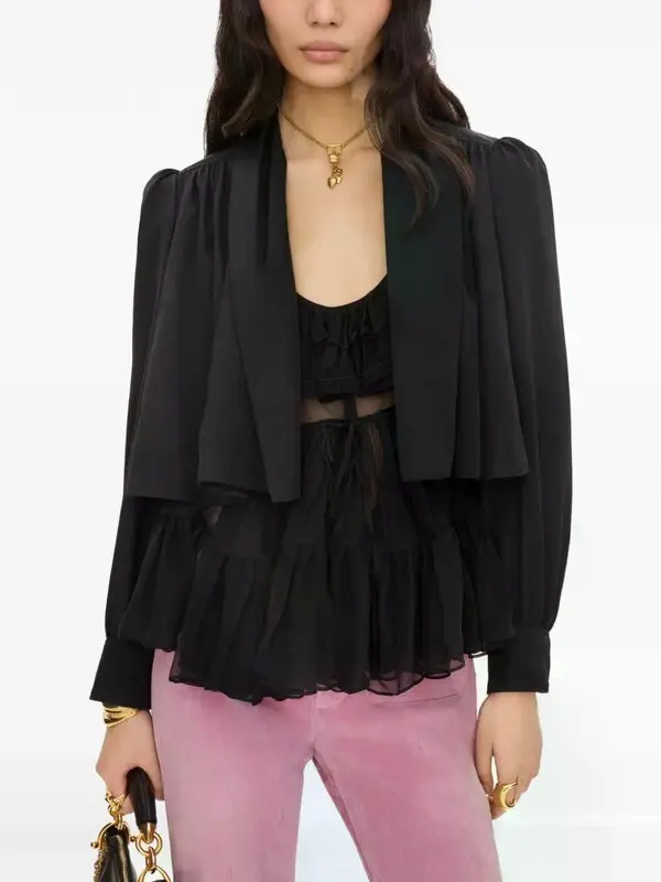 Chloé Draped Gathered Jacket