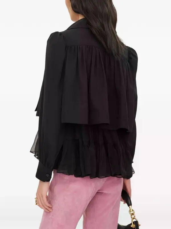 Chloé Draped Gathered Jacket