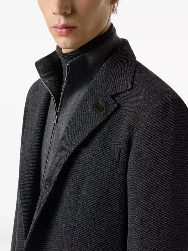 Corneliani Layered Single-breasted Blazer