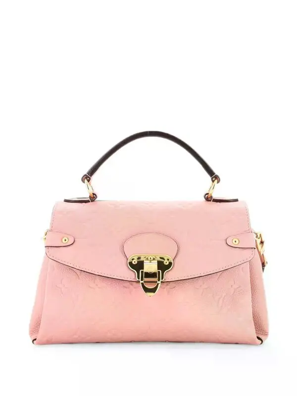 LOUIS VUITTON Georges Handbag Monogram Empreinte Leather Bb Satchel - Pink