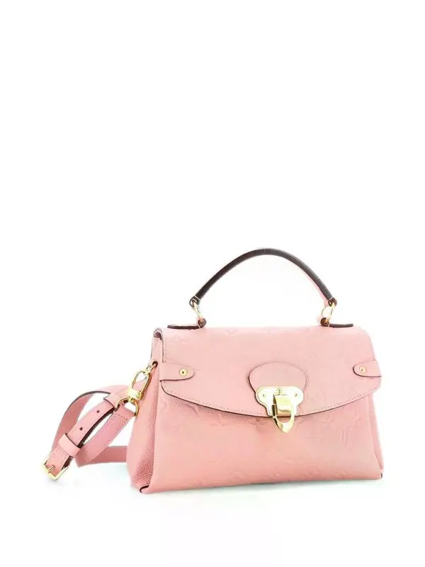 LOUIS VUITTON Monogram Empreinte Leather Bb Satchel - Pink