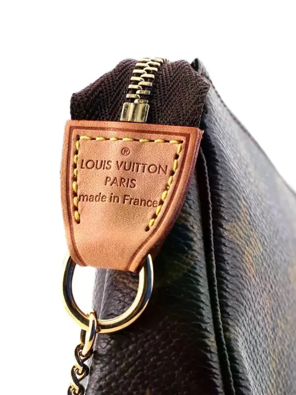LOUIS VUITTON Pochette Accessoires Monogram Canvas Mini Clutch Bag