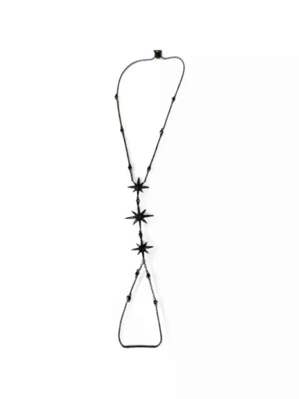 APM MONACO Star-motif Hand Bracelet - Black
