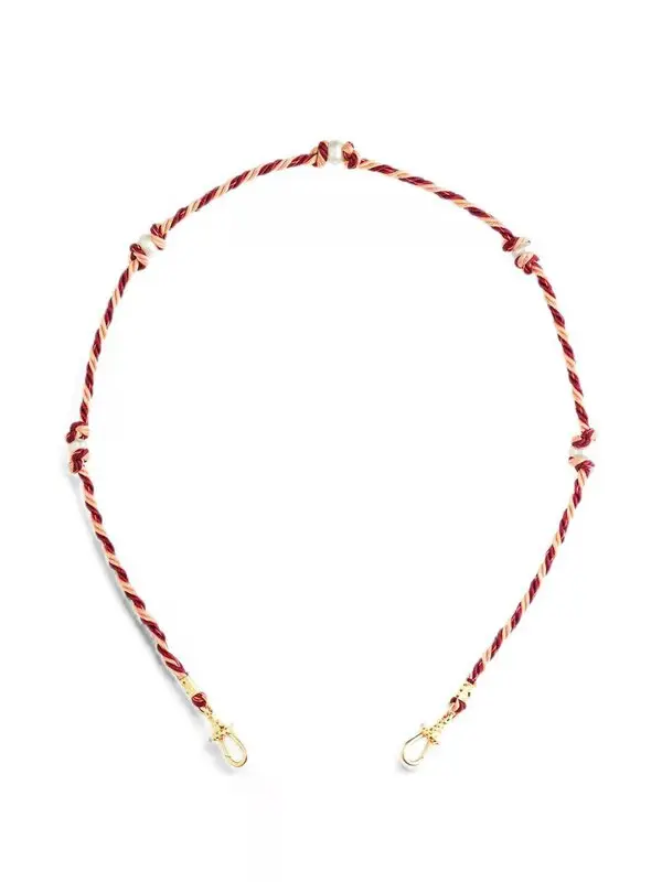 MARIE LICHTENBERG Mauli Pearl Necklace - Gold
