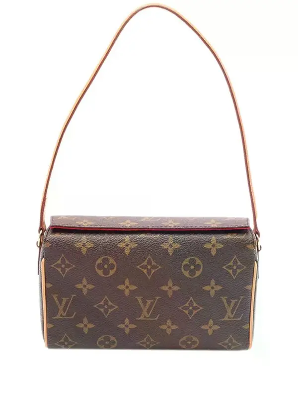 LOUIS VUITTON 2004 Monogram Recital Shoulder Bag - Brown