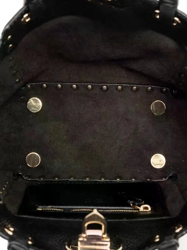Valentino Garavani Mini Rockstud Trapeze Satchel