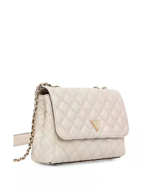 Guess Giully Quilted Cross Body Bag - Neutrals