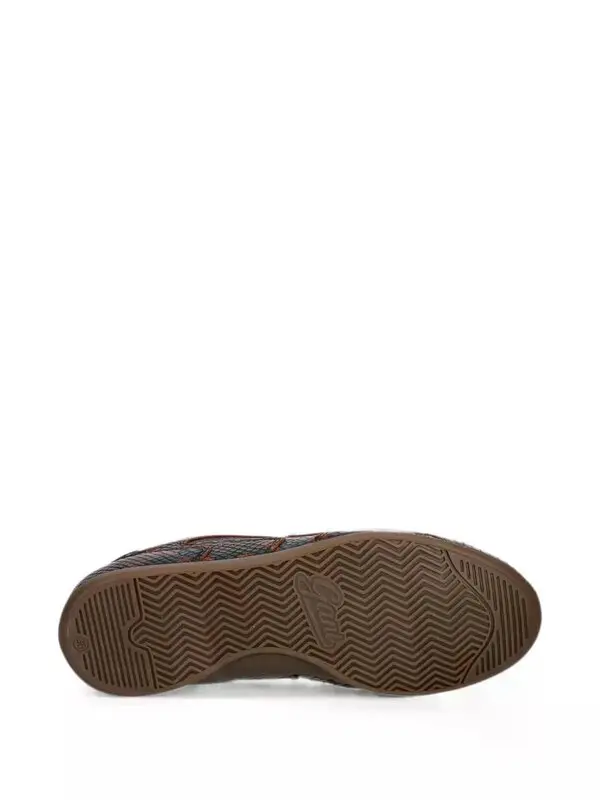 Gant Snakeskin-effect Lace-up Sneakers