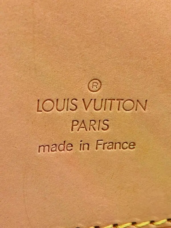 LOUIS VUITTON 2002 Monogram Alize 24 Heures Travel Bag