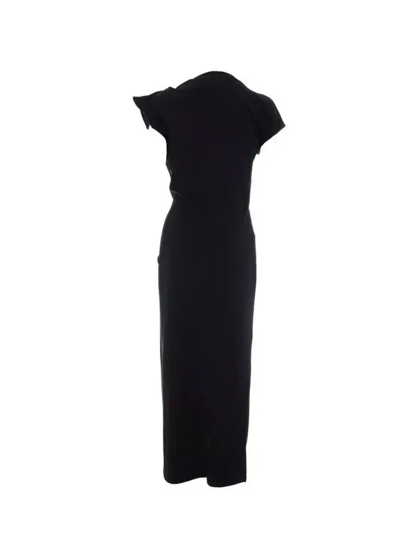 Isabel Marant Étoile Nadela Ruched Maxi Dress - Black