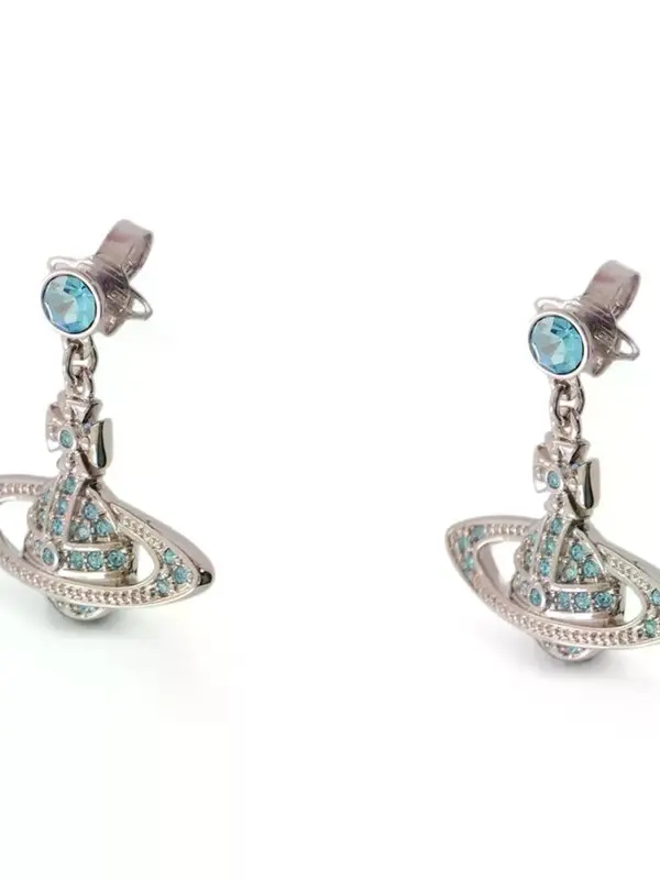 VIVIENNE WESTWOOD Mini Relief Orb Drop Earrings