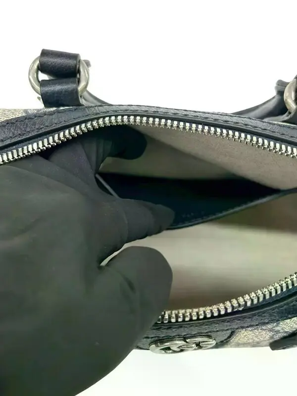 Gucci Mini Ophidia Gg Supreme Satchel