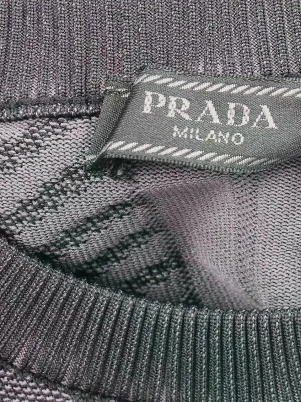 Prada Technical Knit Sweater