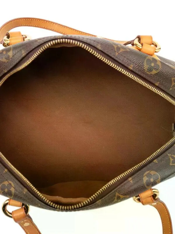LOUIS VUITTON Monogram Canvas Montorgueil Pm Handbag - Brown