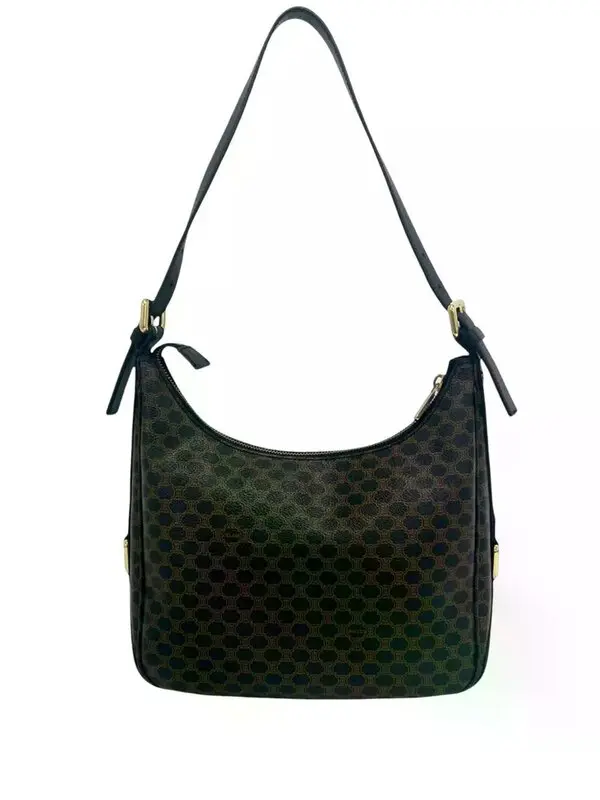 Celine 2000 Macadam Coated Canvas Shoulder Bag