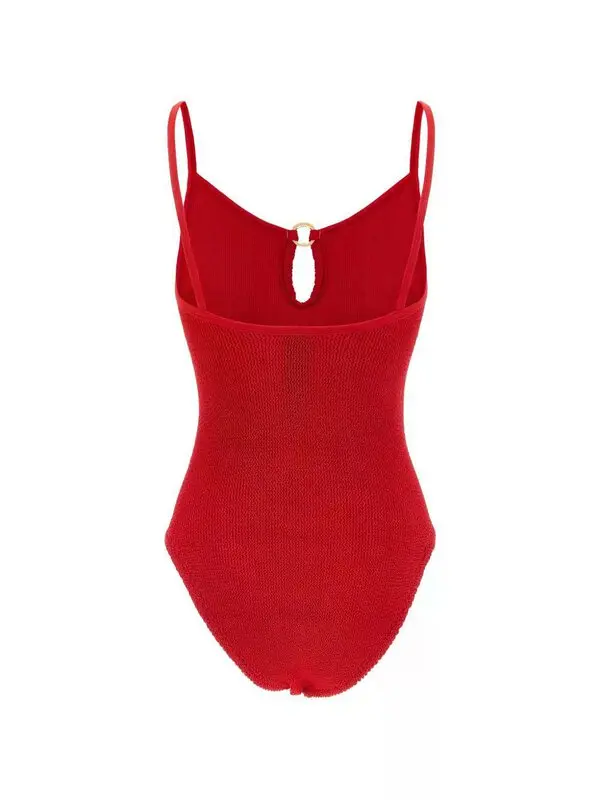 Hunza G Toni Ring-detail Swimsuit