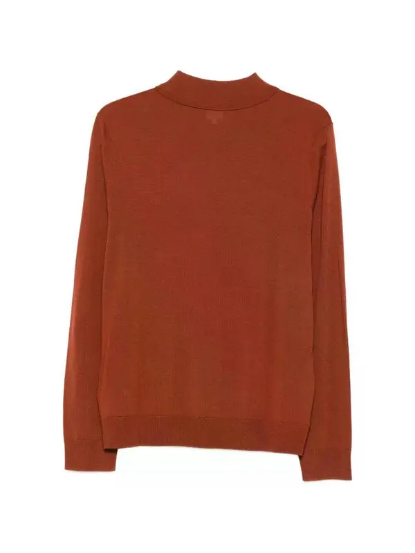 Paul Smith Long-sleeve Polo Shirt - Brown