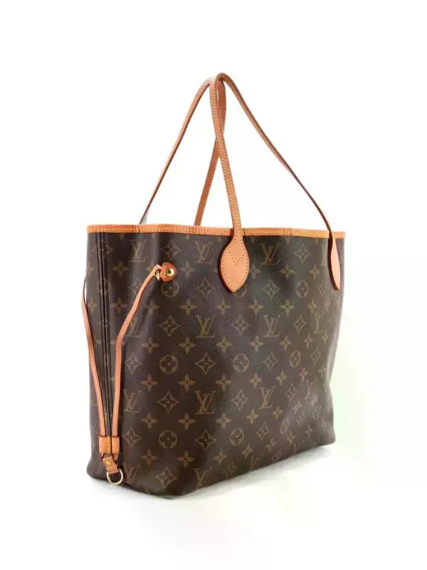 LOUIS VUITTON Monogram Canvas Mm Tote Bag - Brown
