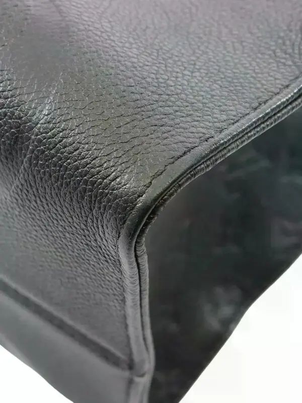 LOUIS VUITTON Monogram Empreinte Onthego Gm Satchel - Black