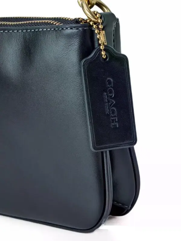 COACH Chain-strap Leather Shoulder Bag