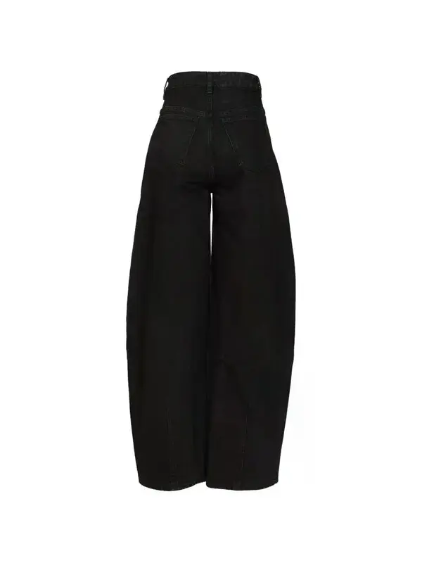 Jacquemus Le De-nimes Ovalo Jeans - Black