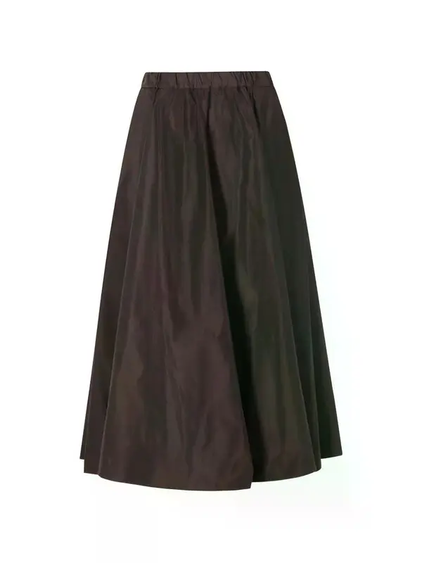 Aspesi Elasticated-waistband Flared Midi Skirt