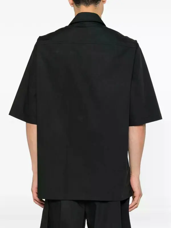 RHUN Short-sleeved Flap-pocket Shirt