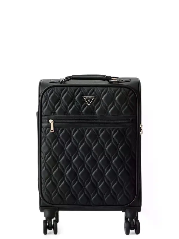 Guess Maxine Quilted Suitcase - Black