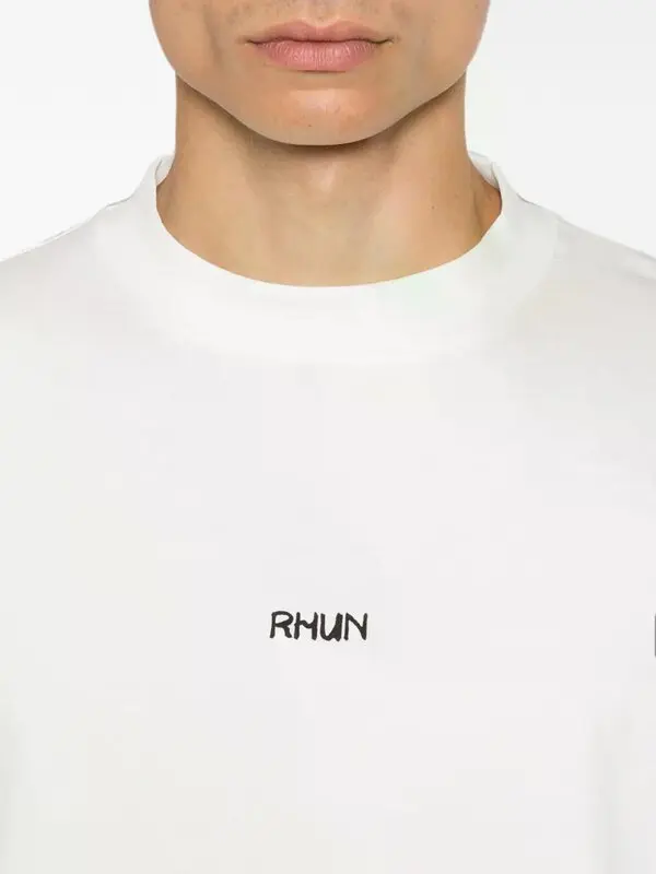 RHUN Logo-print T-shirt