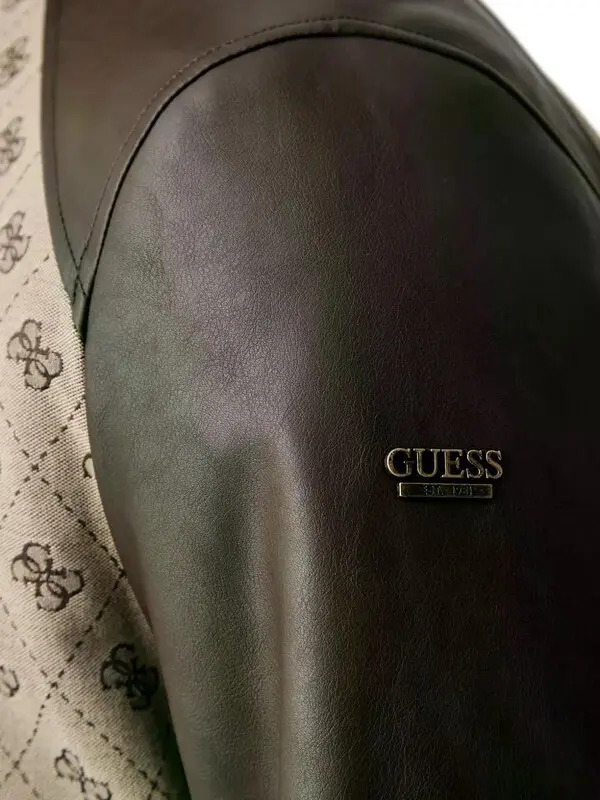 Guess Logo-monogram Bomber Jacket