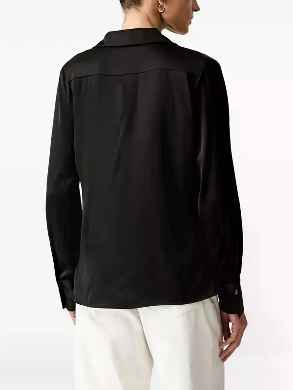Guess Satin-finish Long Sleeve Shirt