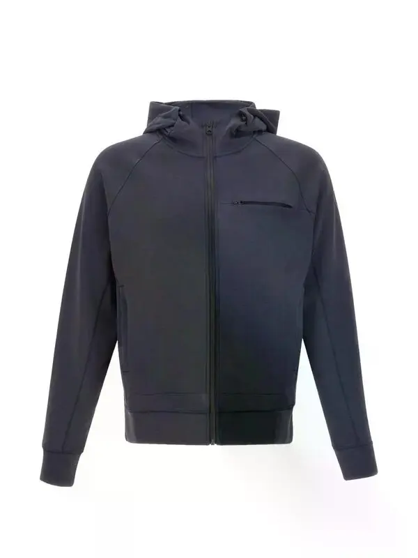 BLAUER. Shaw Raglan-sleeve Hoodie - Blue