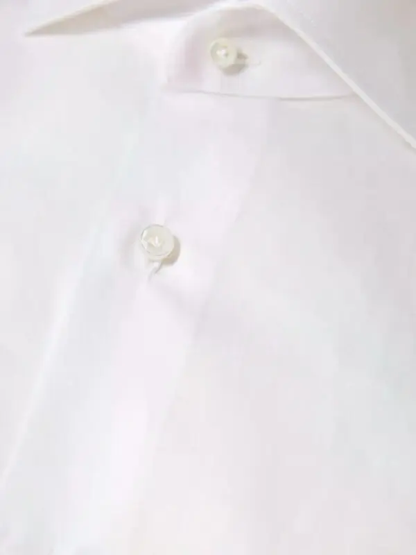 BARBA NAPOLI Spread-collar Long-sleeve Shirt