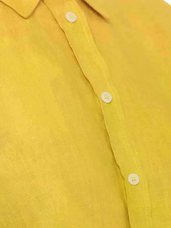 EMME Button-up Three-quarter Sleeve Shirt