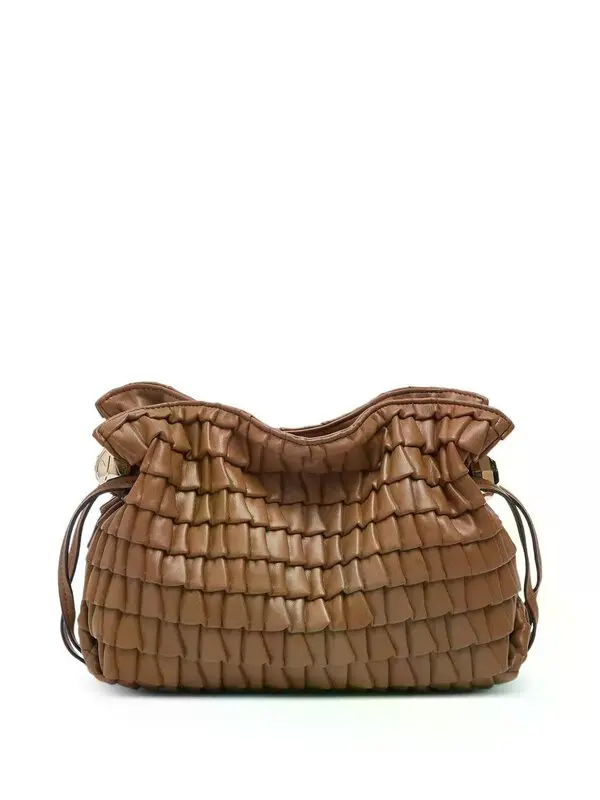 Liu Jo Small Riccy Embossed Bag - Brown