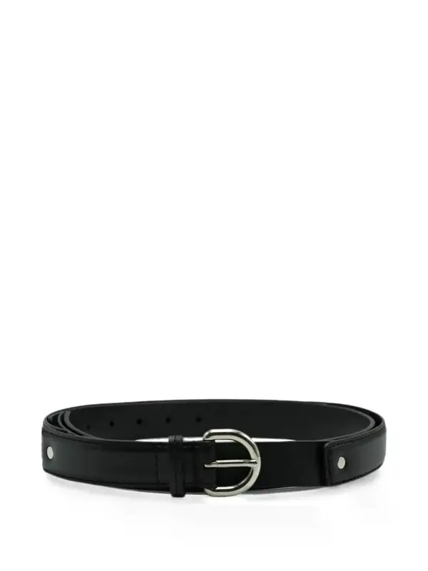 Cédric Charlier Buckle-fastening Belt - Black